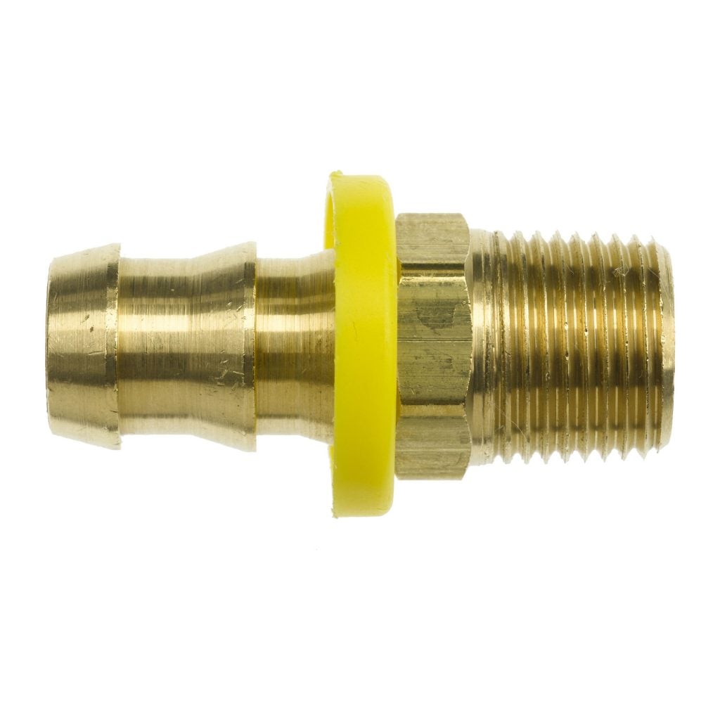 Straight Brass Fittings PL-MP Straight | Brennan Industries
