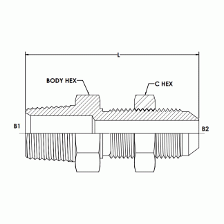 2706-LN Tube Fittings and Adapters by Brennan Industries