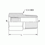 6404 Tube Fittings and Adapters by Brennan Industries