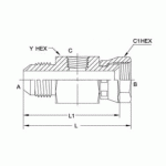 6574-FG Test Point Fittings by Brennan Industries
