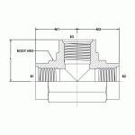 6660-FG Tube Fittings and Adapters by Brennan Industries