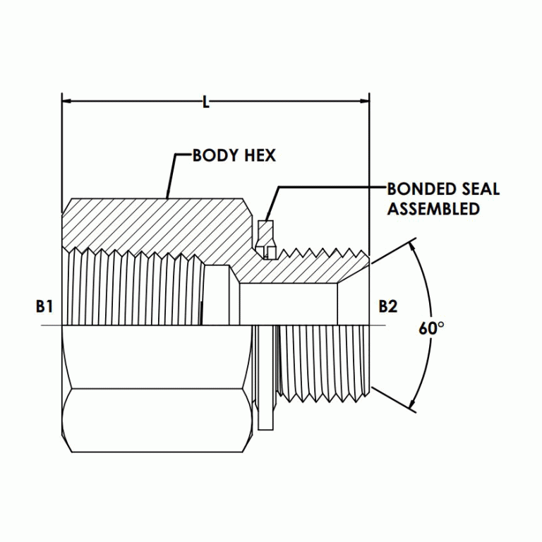 Brennan Industries 7042-BS Conversion Adapters