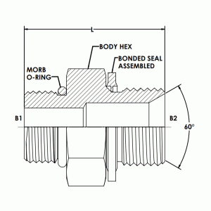 Brennan Industries 7062-BS Conversion Adapters