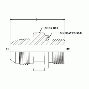 Brennan Industries 7701-ED Conversion Adapters