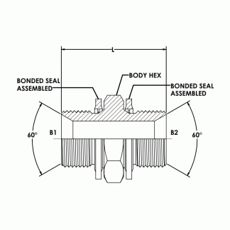 Brennan Industries 9022-BS Conversion Adapters