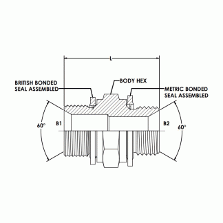 Brennan Industries 9025-BS Conversion Adapters
