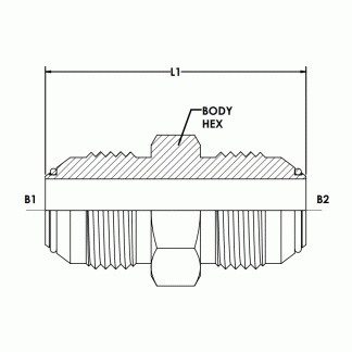 Brennan FO-FO Straight Flare-O Fittings F2403