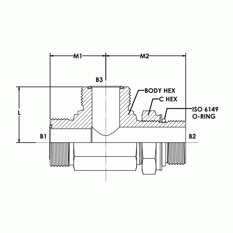 Brennan Industries FS7350-NWO-FG-ISO 6149 Conversion Adapters