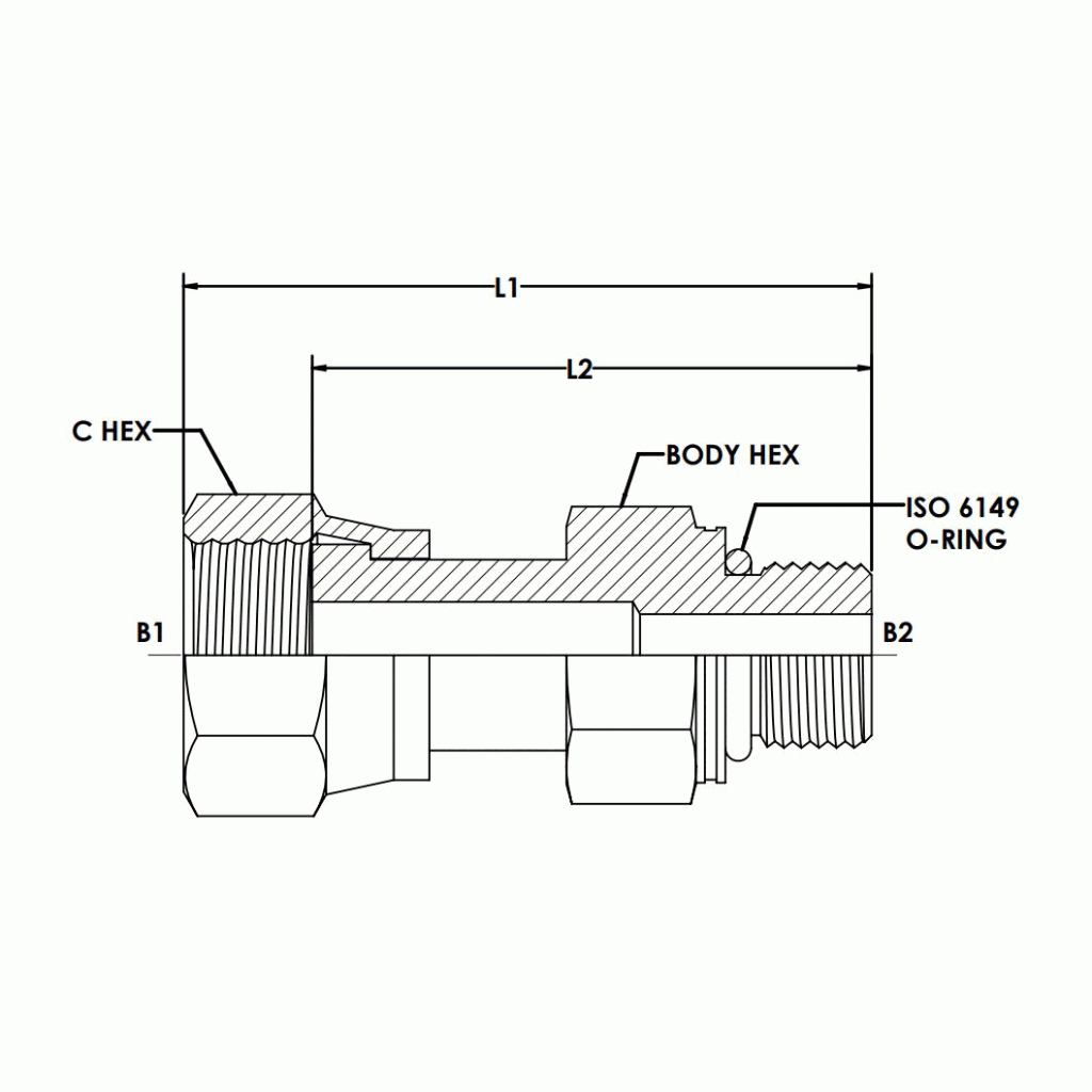 Brennan Industries FS7752-O-ISO 6149 Conversion Adapters