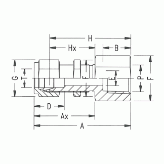 Brennan Industries N2705-LN Double Ferrule Tube Fittings