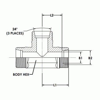 Brennan Industries D2603-EQUAL-X DIN Fittings