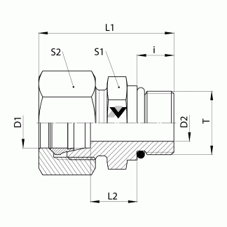 Brennan Industries D6400-O DIN Fittings