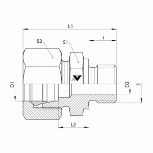 Brennan Industries D8400-CF DIN Fittings